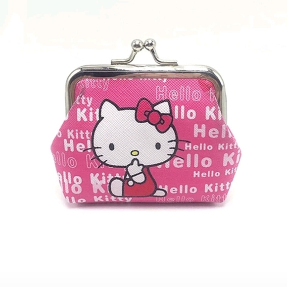 Sanrio | Bags | Hello Kitty Middle Finger Pink Coin Purse | Poshmark
